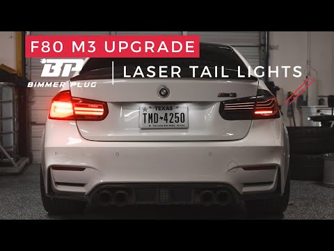 F80 M3 gets Bimmer Plug - Laser Tail Lights Upgrade! Amazing Transformation over the OEM lights
