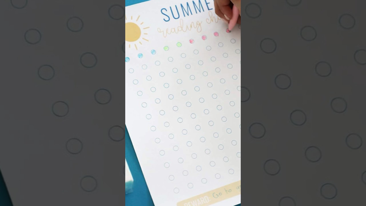 Summer Reading Chart