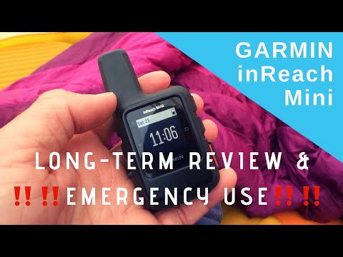 GARMIN inReach Mini Review: ‼️‼️EMERGENCY USE‼️‼️ unboxing & long-term review