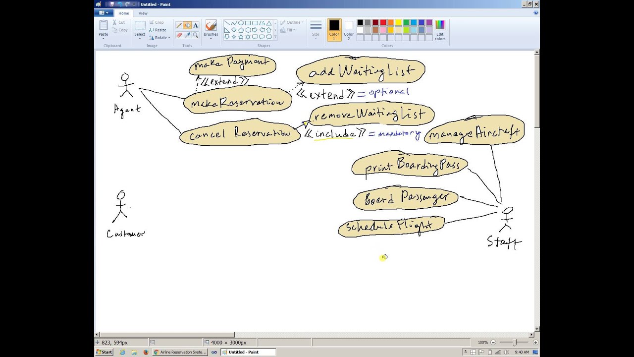 Week 07 Airline Reservation System business requirements study Part 4