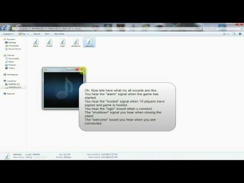 Ranked Gaming Client tutorial: How to change sounds