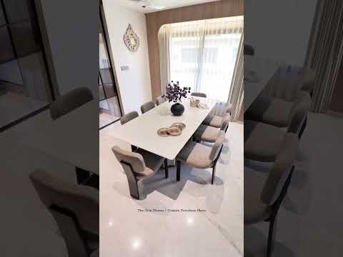 8-Seater Dining Table by Oria Homes | Premium Furniture Showroom in Surat I Italian Design Furniture