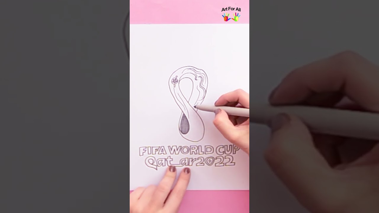 Draw 2022 FIFA World Cup logo