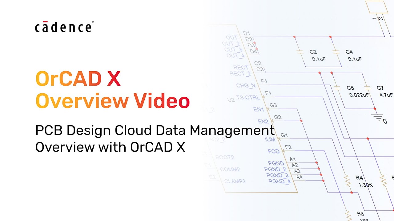 PCB Design Cloud Data Management Overview with OrCAD X