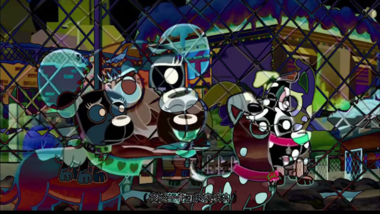 Pound puppies puppy dog kind of night Chinese dub in might confuse you 