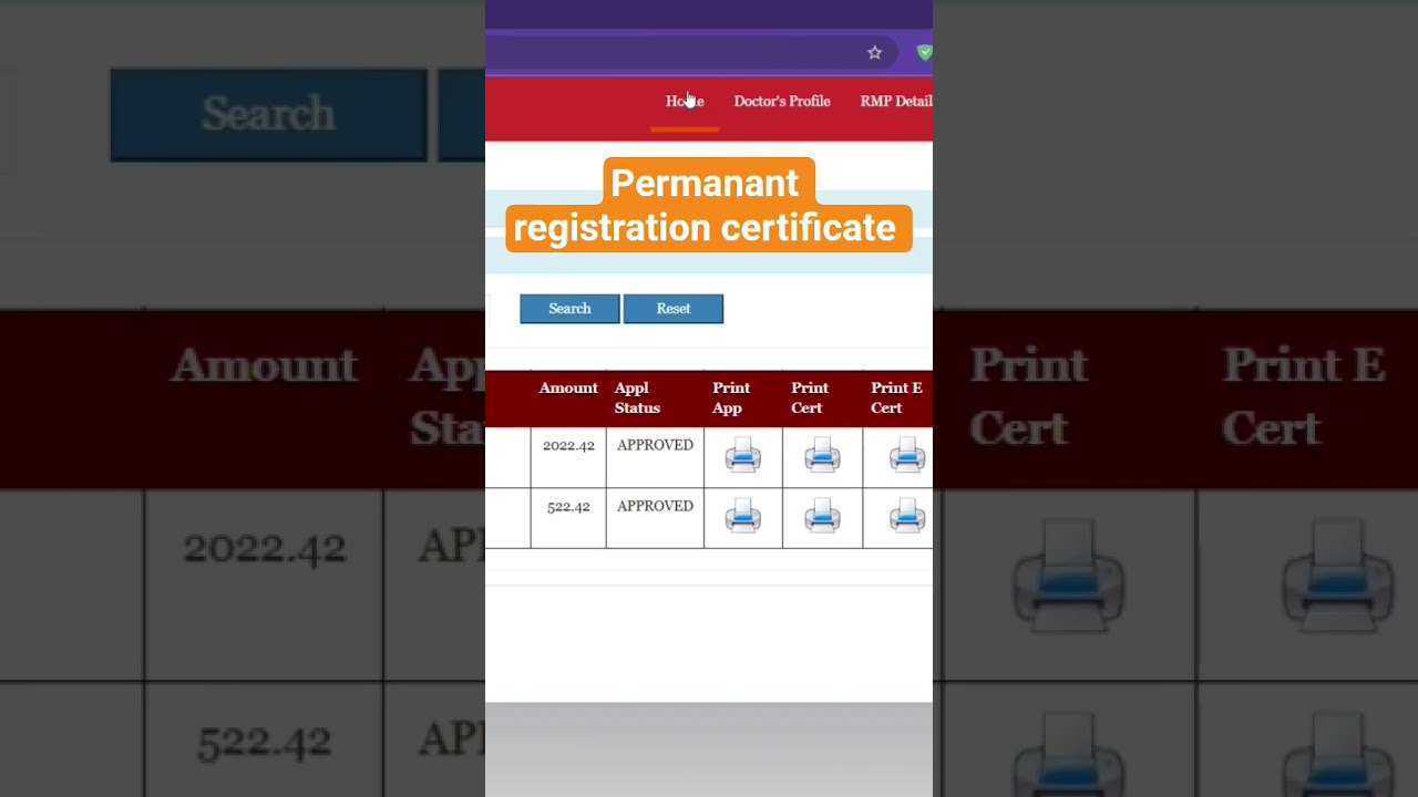 Quick guide to download#Permanent RegistrationCertificate#Provisional#DoctorLife#MMC#NMC#neetpg#MO