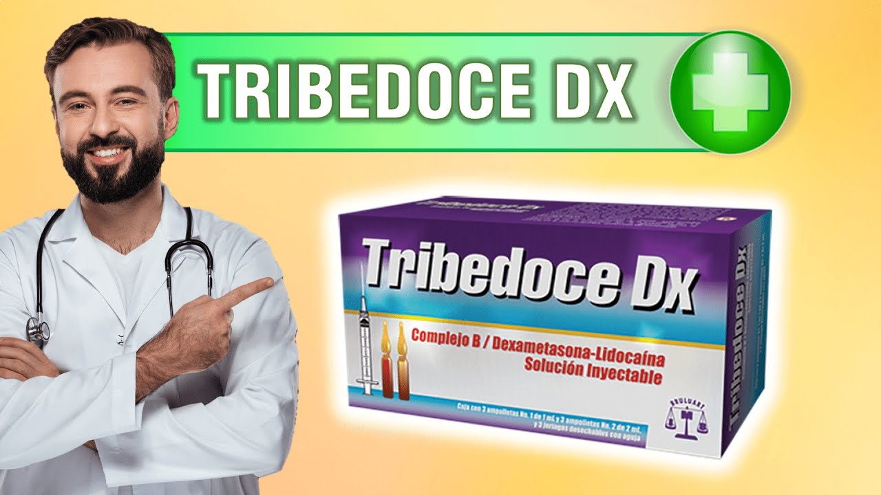 TRIBEDOCE DX what it is for (B Complex Dexamethasone Lidocaine) 💊💊 HOW and WHEN to Apply