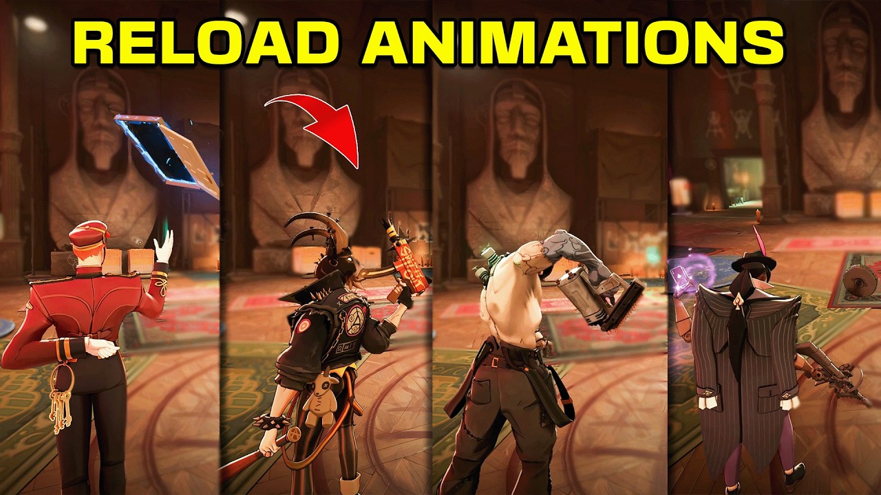DEADLOCK Unique RELOAD Animations