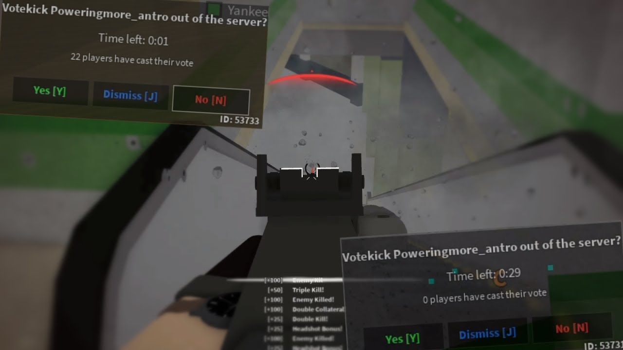 Surviving The Votekick System In Phantom Forces.
