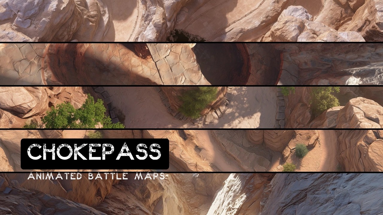 D&D | Chokepass Trailer | Animated Battle Maps