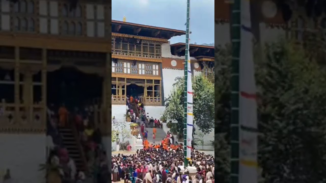 On an auspicious day in Punakha Dzongkha