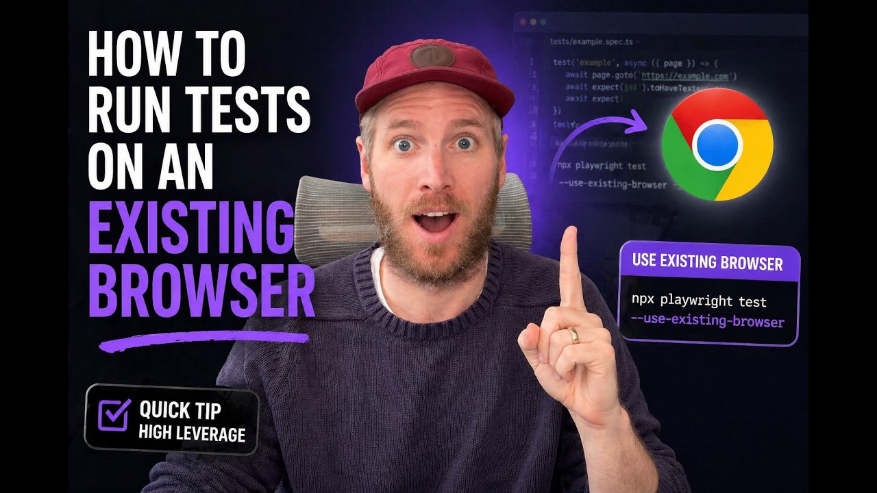 How to Run Playwright on Existing Chrome Instance 2026