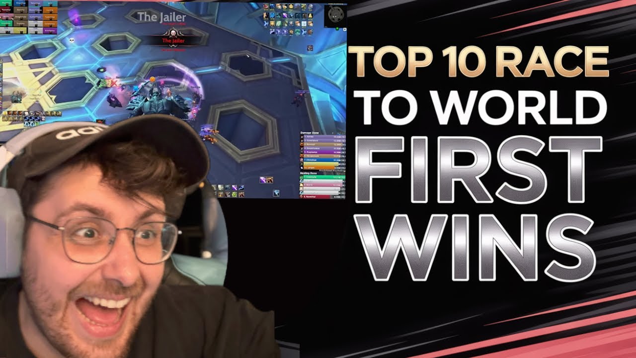 Top 10 Craziest Wins in WoW Race to World First!