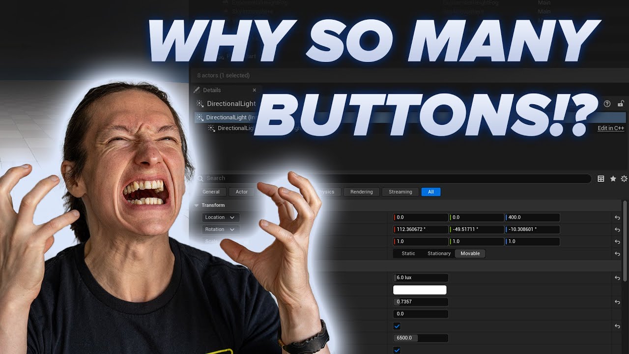 Everything about the Unreal Details Panel