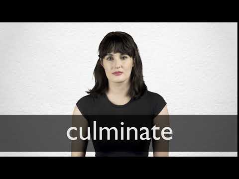 CULMINATE definition and meaning | Collins English Dictionary