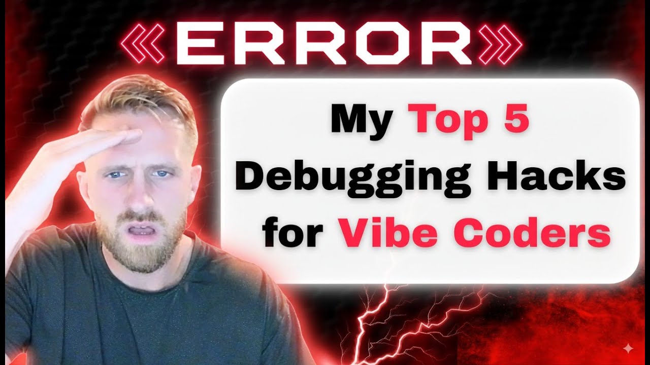 Stuck in an Error Loop? My Top 5 Debugging Hacks for Vibe Coders