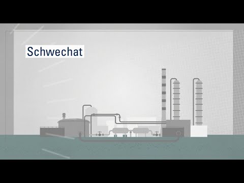 Die OMV Raffinerie Schwechat