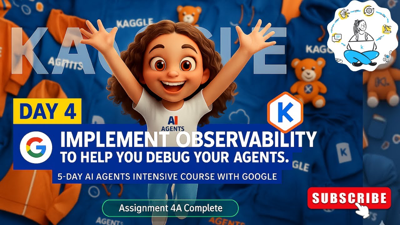 Day4 Agent Quality | 4A Agent Observability.5Day AI Agents IntensiveCourse GoogleComplete Assignment