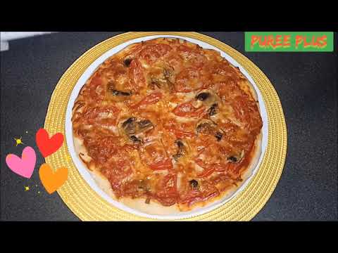 Don't be afraid to make pizza Easy recipe How to make pizza 28 см. with simple ingredients