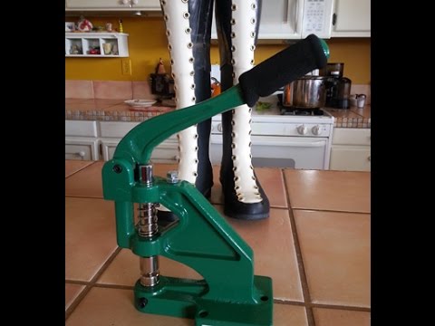 How to Use a Grommet Machine