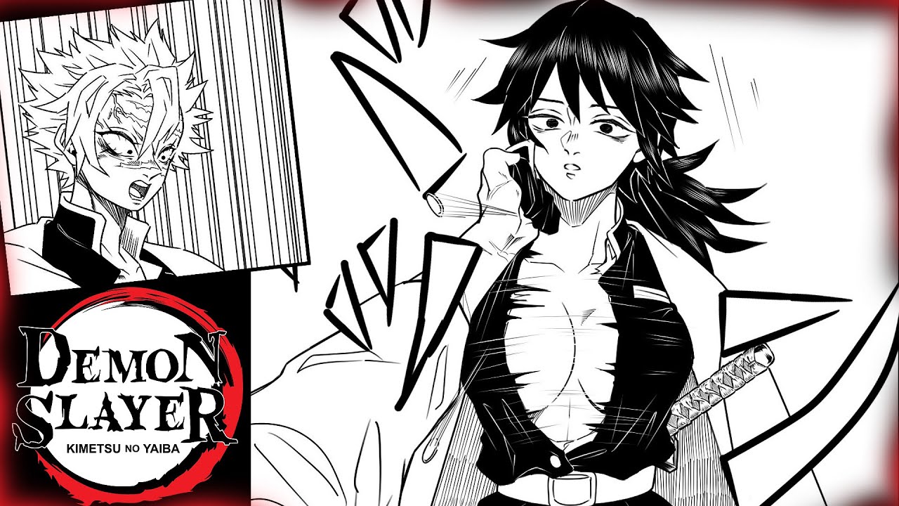 He Wants To Teach Fem Giyu A Lesson | Demon Slayer Comic