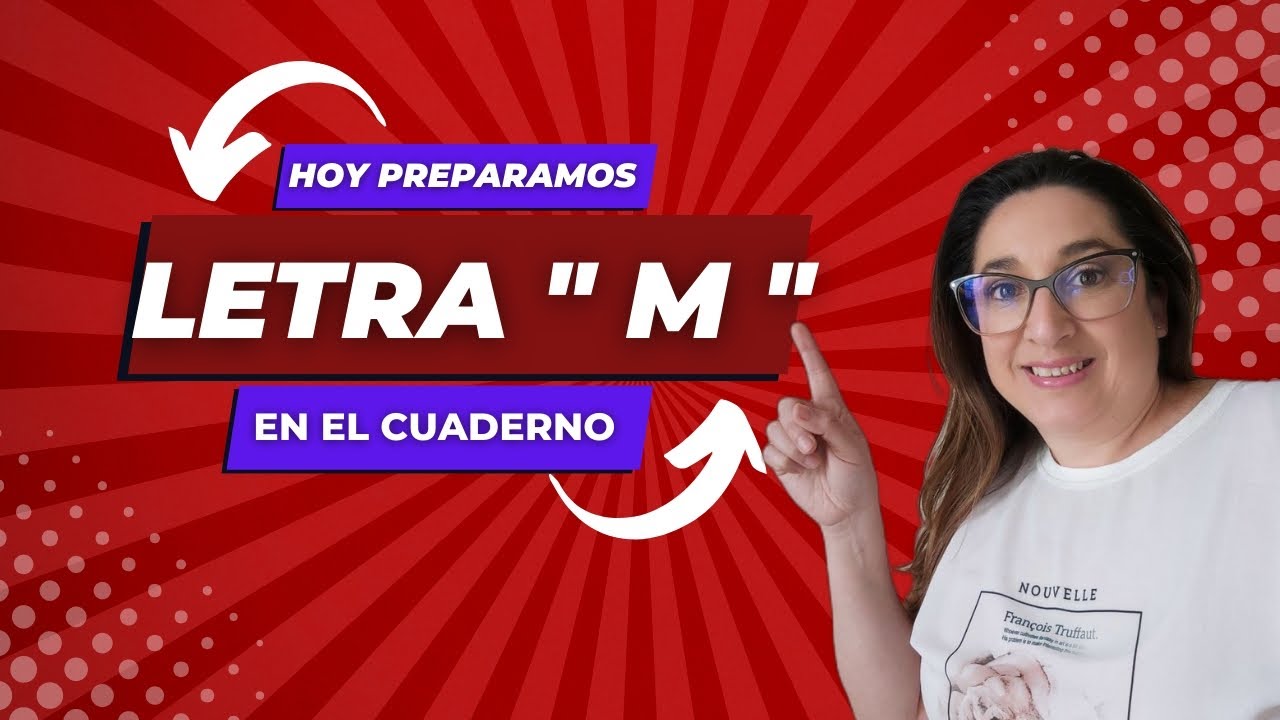 🔠 Enseña a leer la letra [M] sin crear material costoso en cartón o foami.