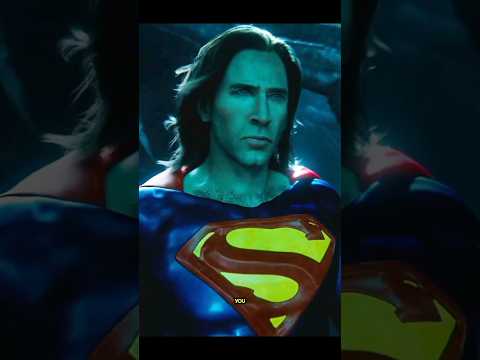 Nicolas cage as superman