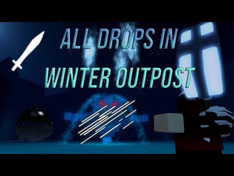 Roblox Guides - HOW TO GET ALL DROPS IN WINTER OUTPOST | DUNGEON QUEST