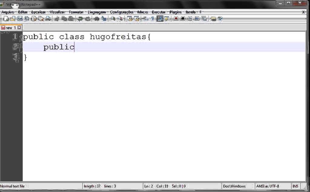 Curso de Java - Aula 03 - Classes