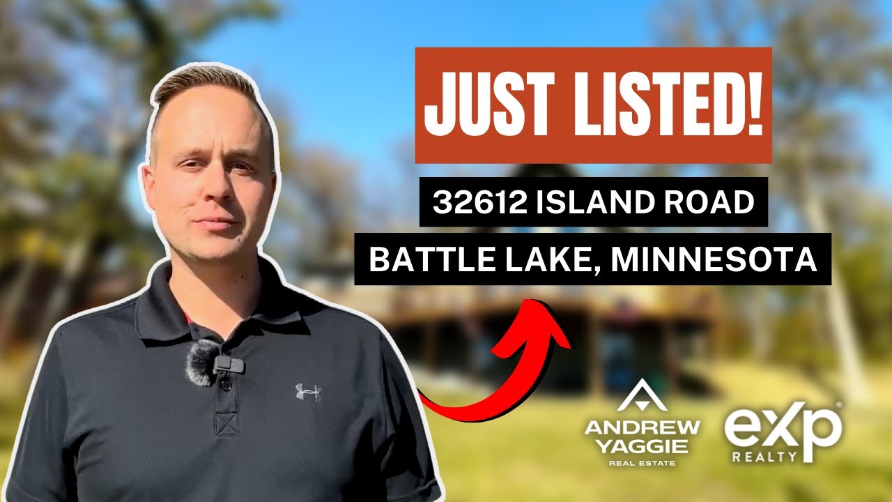 Just listed! 32612 ISLAND Road Battle Lake MN 56515