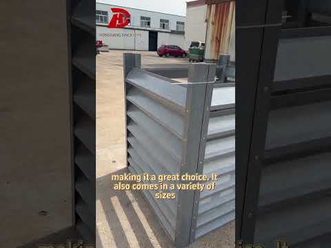 High-strength and corrosion-resistant fiberglass-reinforced plastic (FRP) louver windows #frp