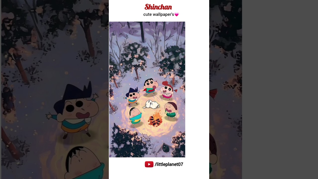 Shinchan cute wallpaper's✨️💗