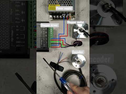 How to synchronize stepper motor and encoder? #steppers #stepper_motor