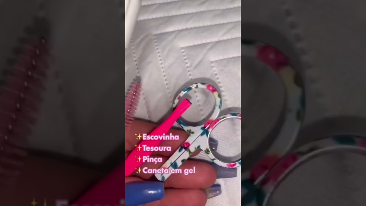 Como fazer a sobrancelha em casa #shorts