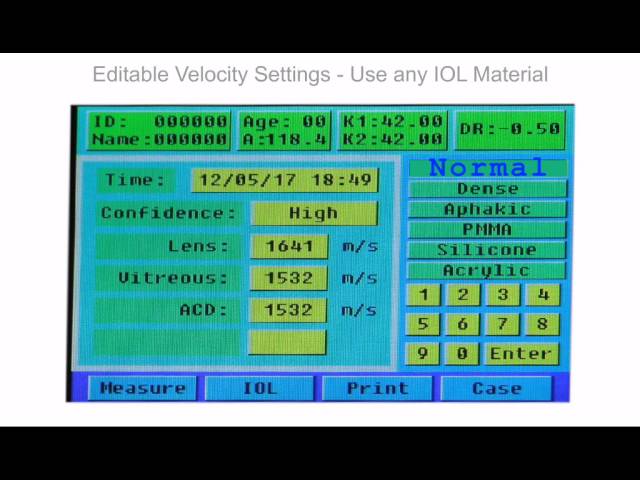 Ascan Biometer - Sonomed A Scan Escalon Pacscan Plus Ophthalmic ...