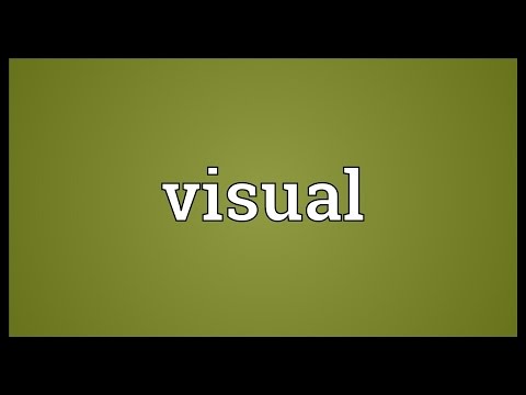 Visual Meaning