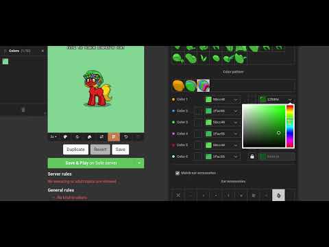 how to make bambi's hat in pony town