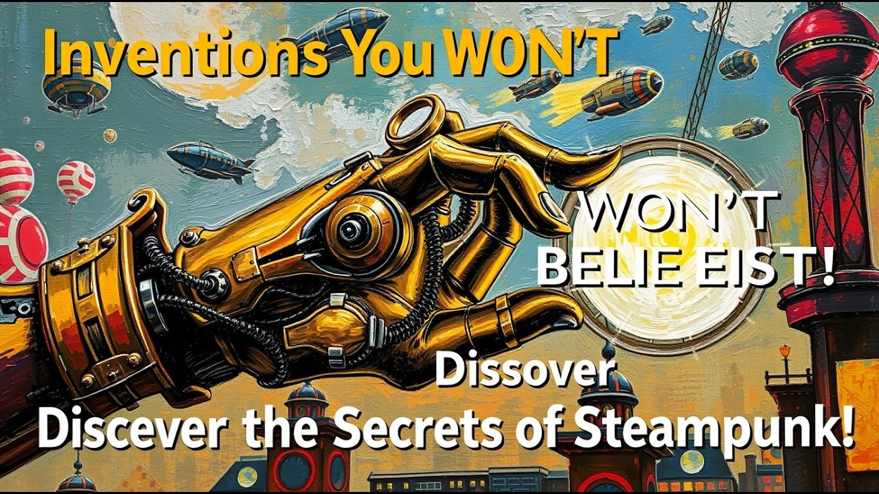 10 Mind-Blowing Steampunk Gadgets You Won't Believe Exist | Steampunk Machines and Inventions