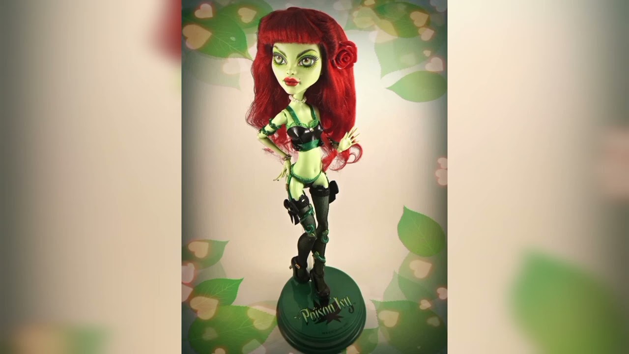 Bombshell Poison Ivy Custom Doll (Full length video)