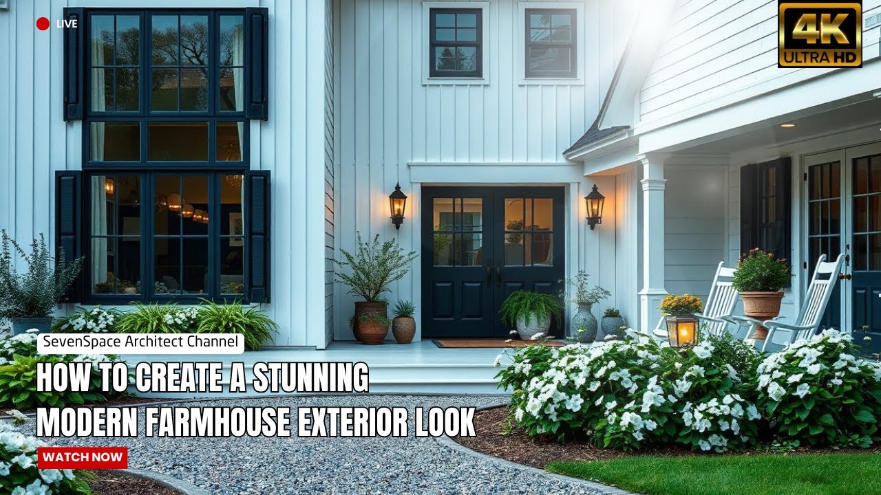 How to Create a Stunning Modern Farmhouse Exterior Look
