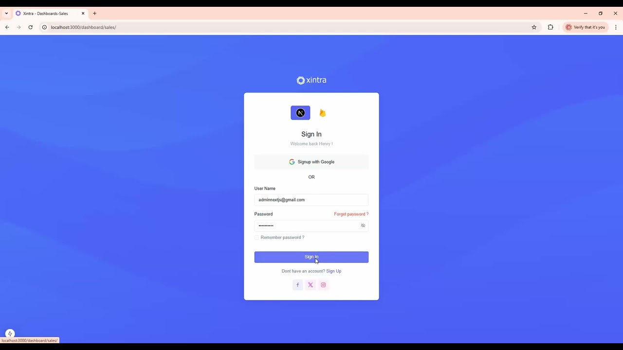 Installation process of Xintra - NextJs App-Router Javascript React-Bootstrap Admin Template.