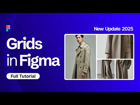 Figma New Update 2025 | Grid Layout | Figma Tutorial