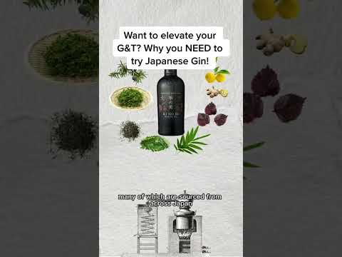 How Japanese Craft Gin Ki No Bi is Made #shorts