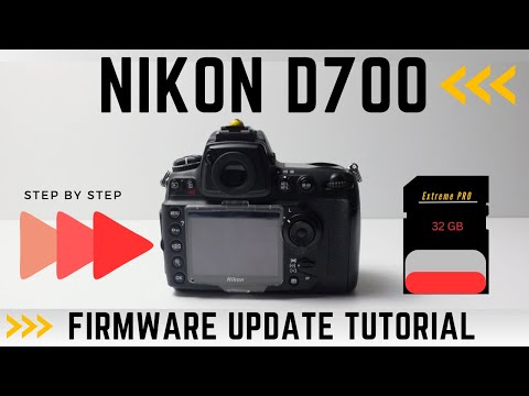 Nikon D700: Firmware update (25444)
