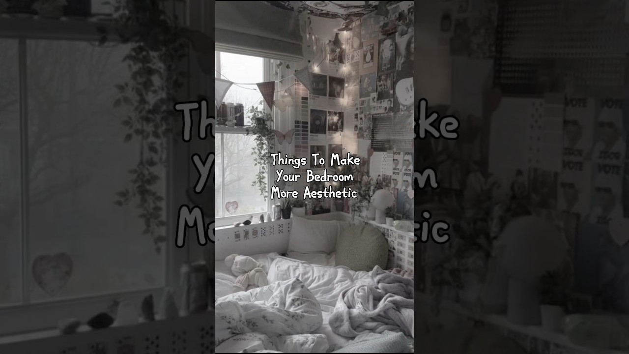 Things To Make Your Room More Aesthetic #aesthetic #roomdecor #shorts