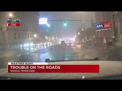 Heavy snow, gusty winds, and bitter cold continue overnight in Middle Tennessee