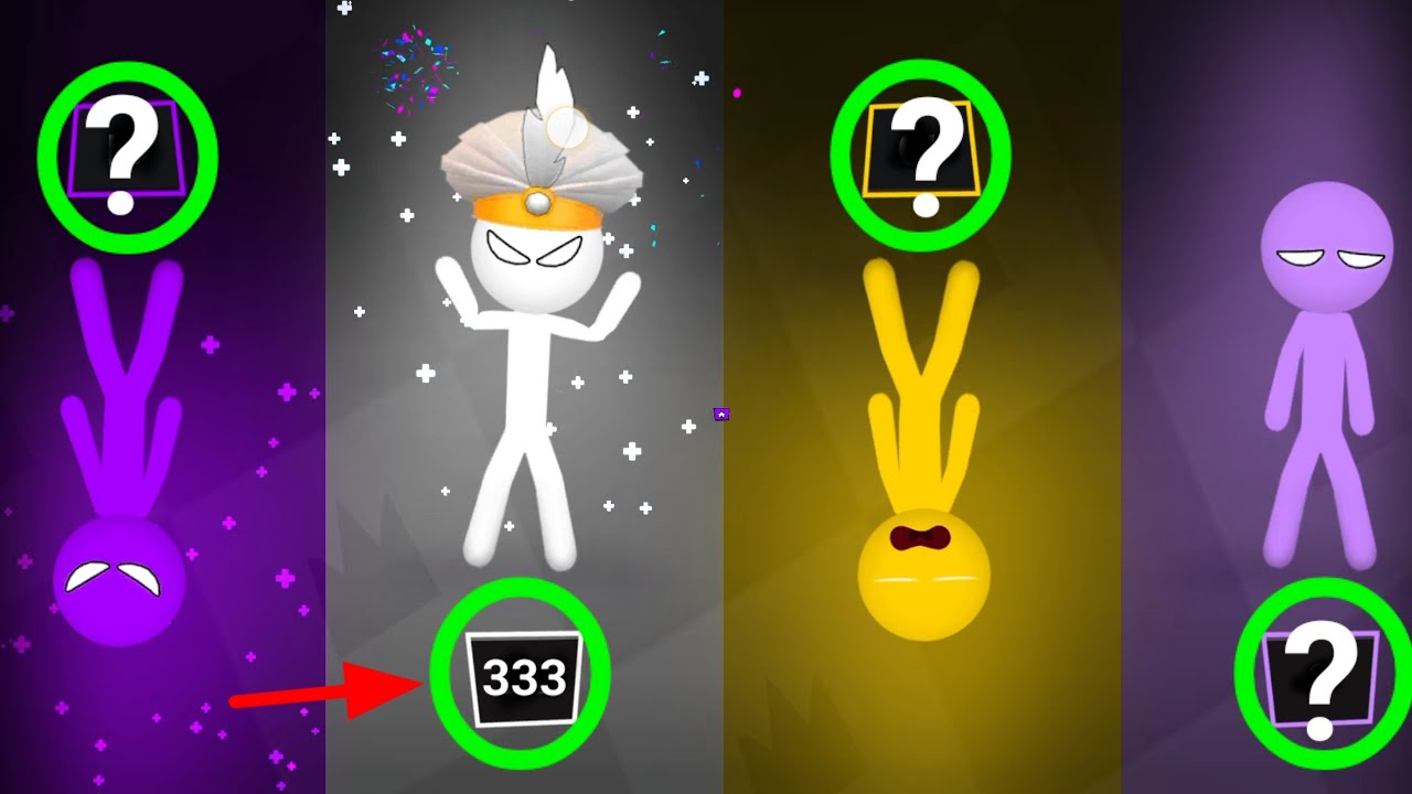 Random Party MINIGAMES - Stickman Party 1 2 3 4 Player Gameplay