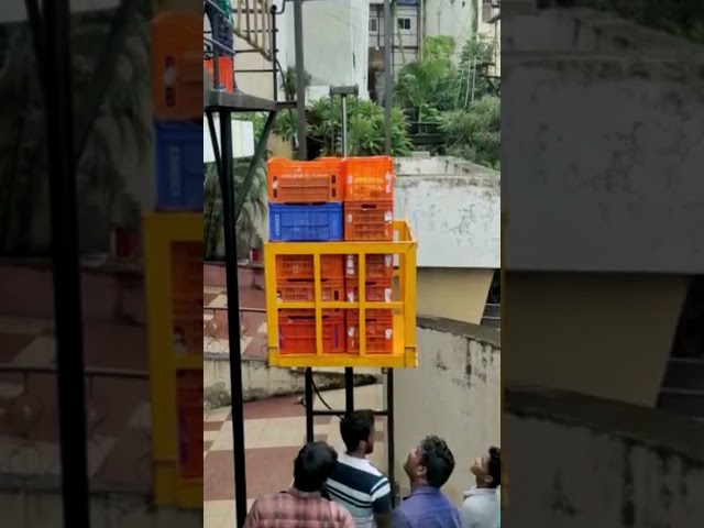 Industrial Goods Lift - Hi Power Factory Goods Lift Manufacturer from ...