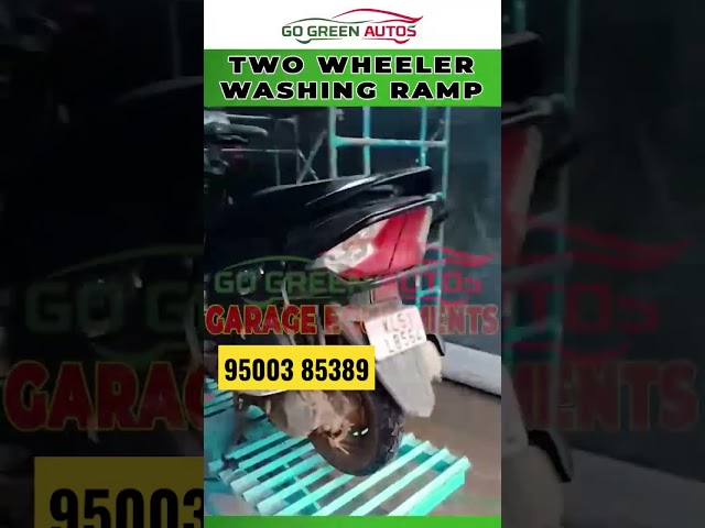 Two Wheeler Ramp for Washing - Bullet Hydraulic Ramp Trader ...