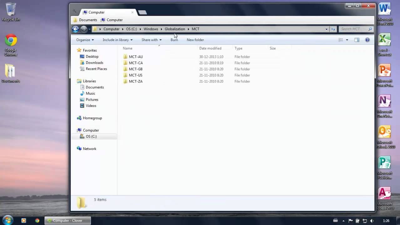 Windows 7: Hidden Microsoft desktop backgrounds